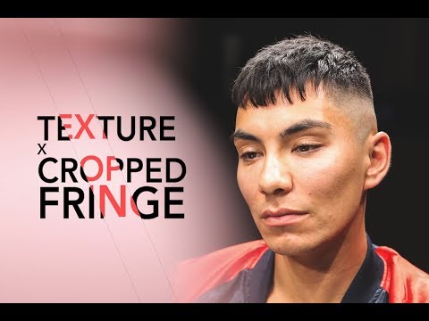Cropped Fringe & Textured short hairstyle inspiration - YouTube