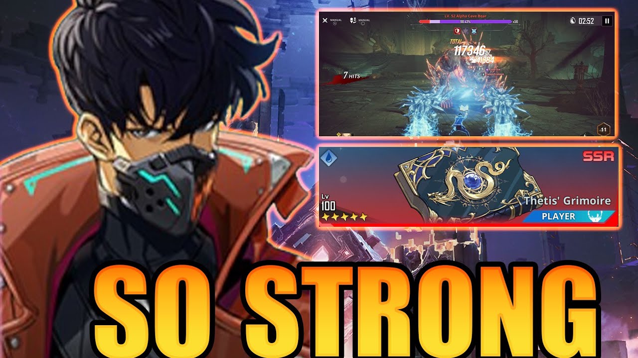 USE THIS WEAPON NOW! THIS THETIS GRIMOIRE IS AMAZING FOR SUNG JINWOO ...