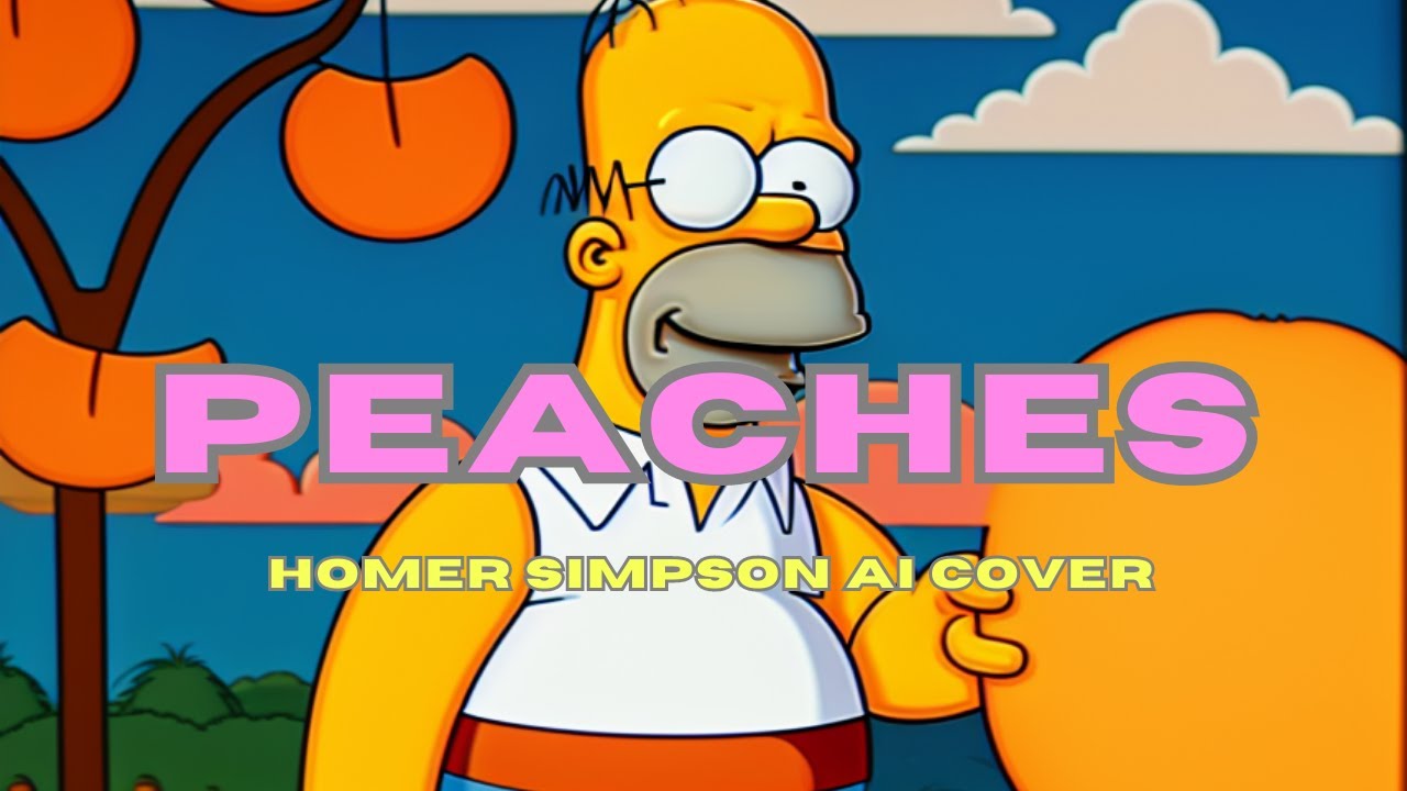 Homer Simpson - Peaches (AI Cover) Super Mario Bros Movie - YouTube