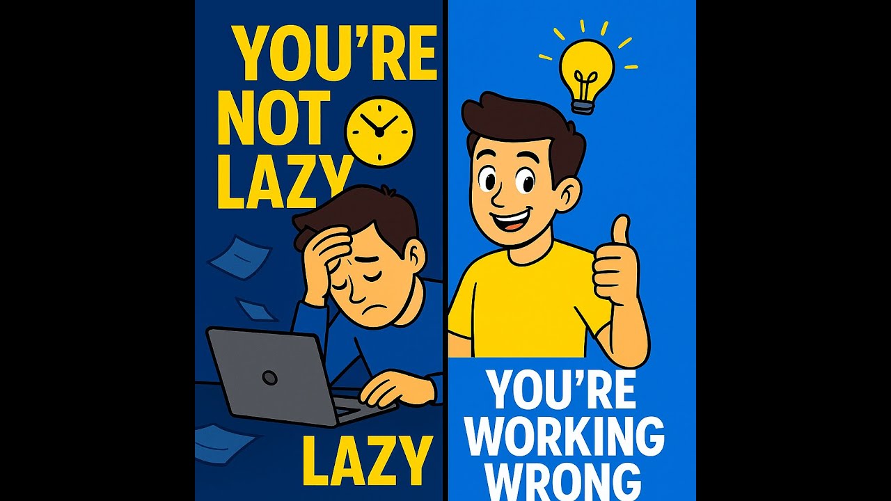 You’re Not Lazy — You’re Just Working the Wrong Way! (Change This and ...