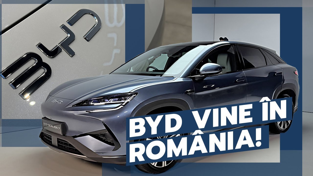 Am condus BYD Sealion 7 - Cum se comportă electrica de peste 500 CP a ...