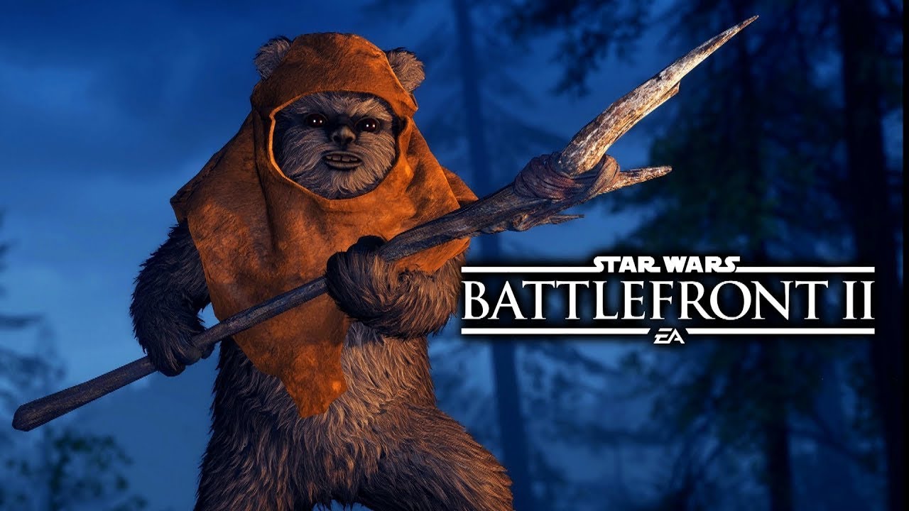 Becoming a flesh eating ewok | battlefront II - YouTube