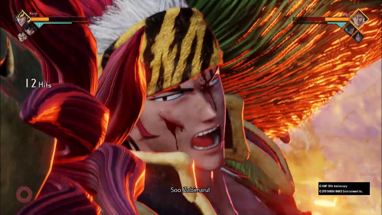 Jump Force Renji Vs Bleach - YouTube