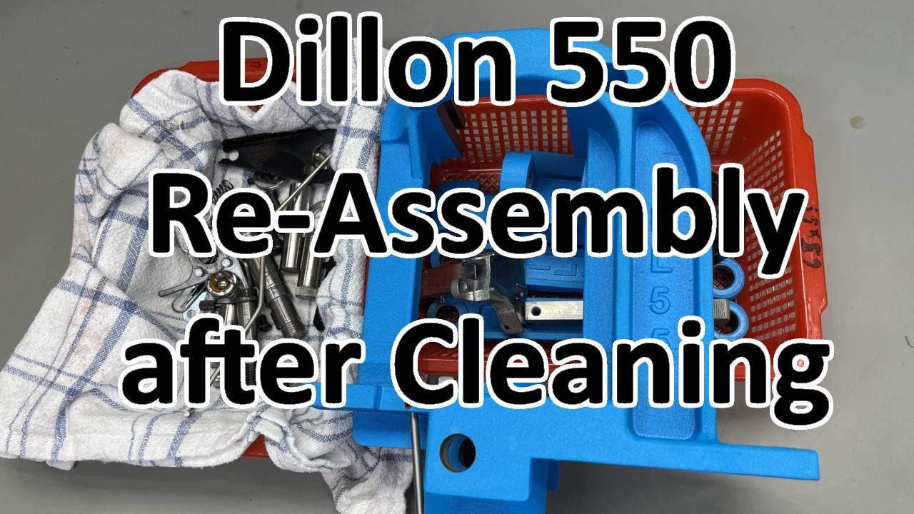 Dillon 550 Press Re-Assembly after Cleaning - YouTube