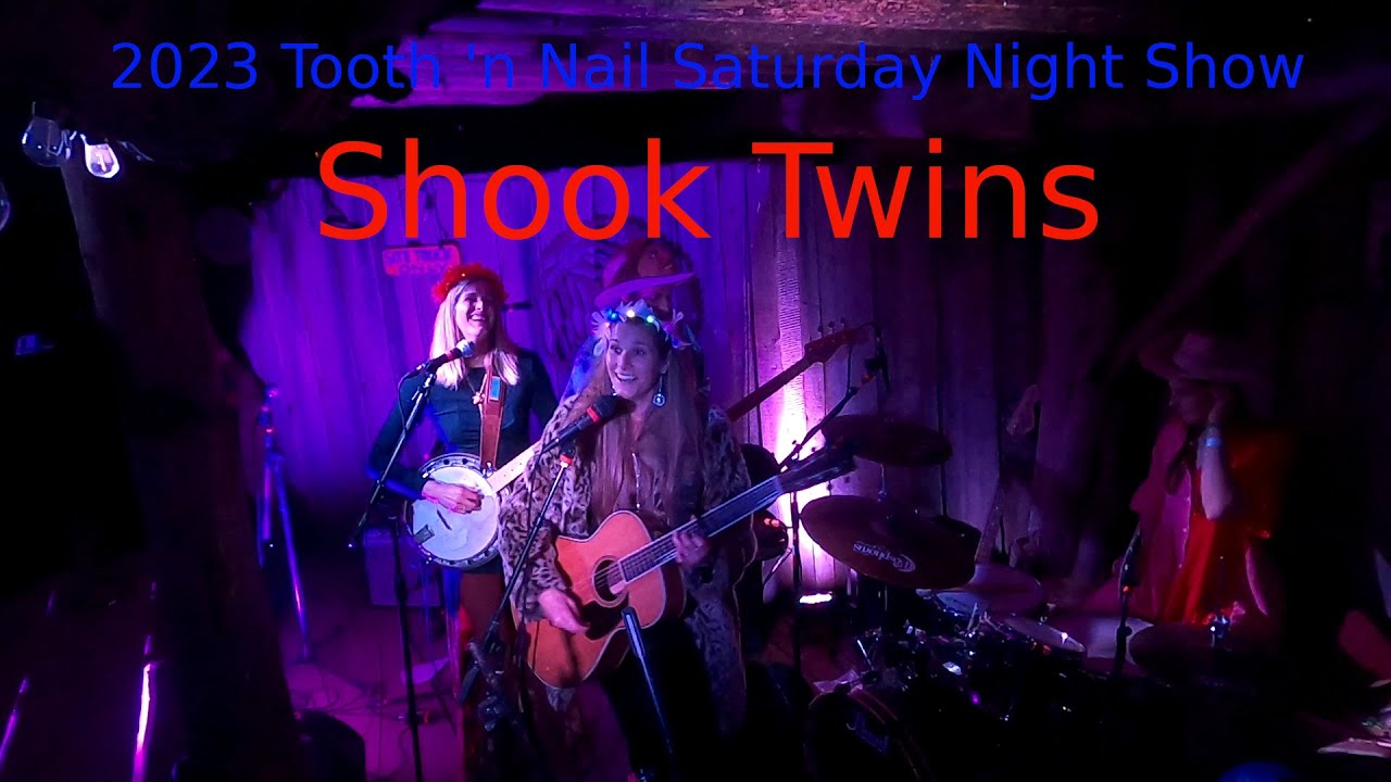 Shook Twins -- 2023 Tooth n' Nail Saturday Night Show - YouTube Music