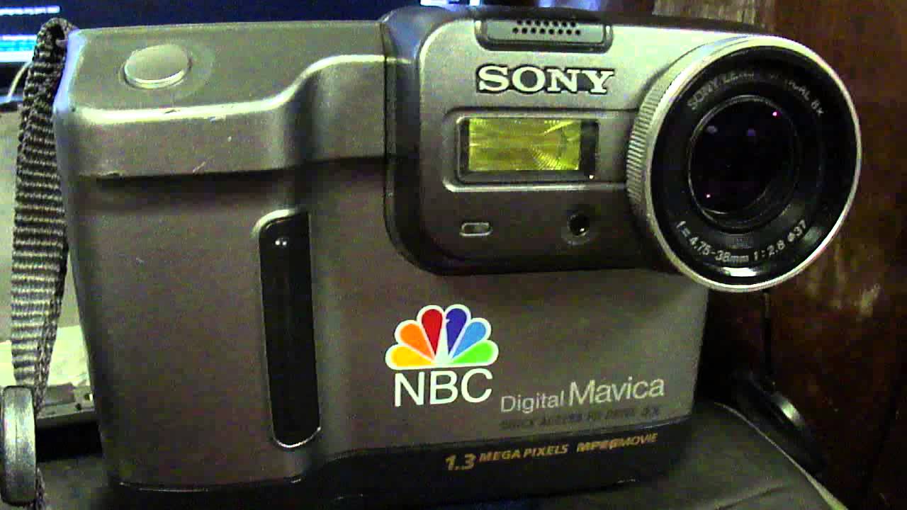 NBC Branded Sony Mavica MVC-FD88...? - YouTube