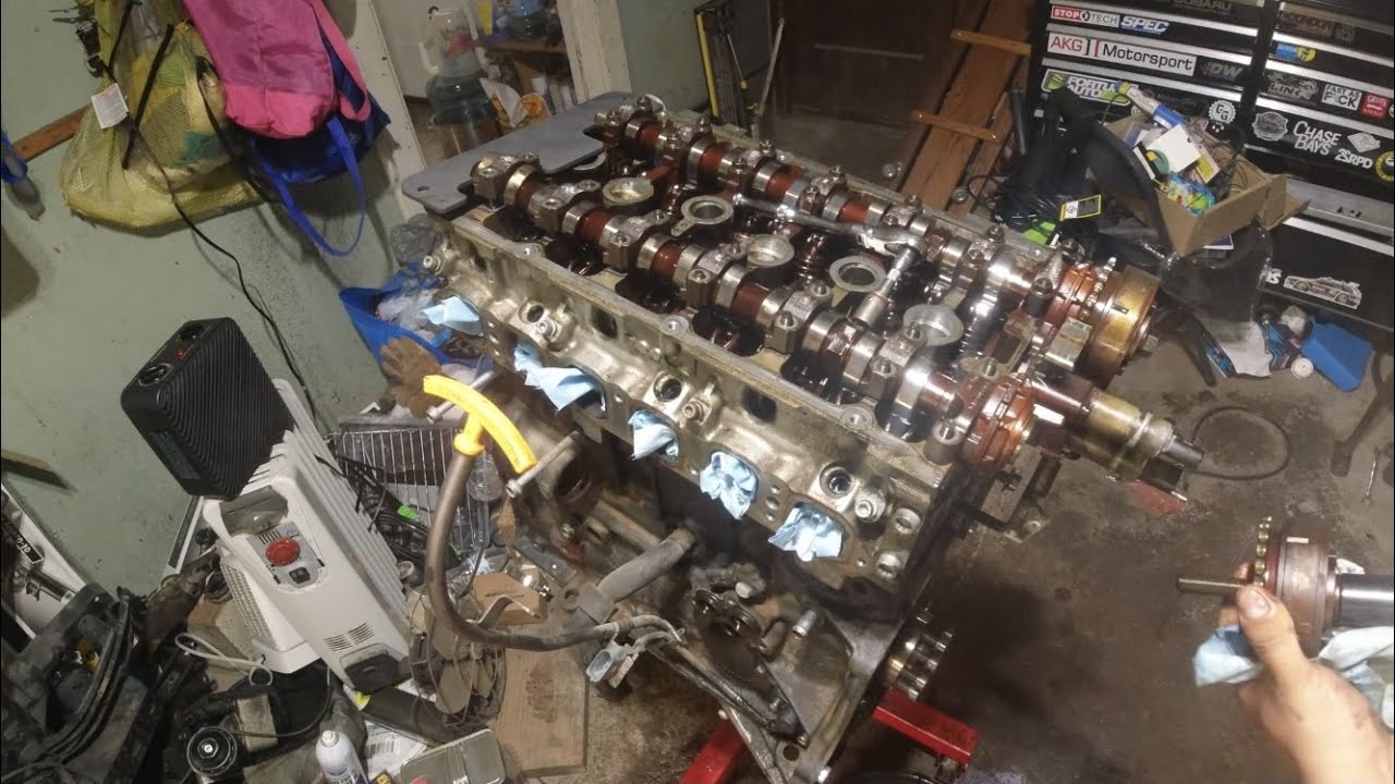 Volkswagen 3.2L VR6 Engine Exterior Teardown - YouTube