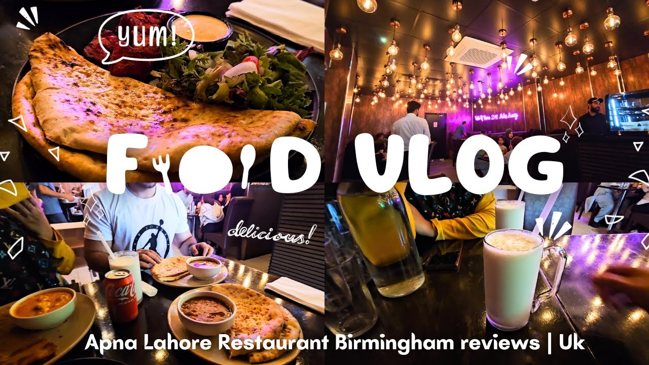 Apna Lahore Restaurant Birmingham reviews | | Halal Food | Uk - YouTube