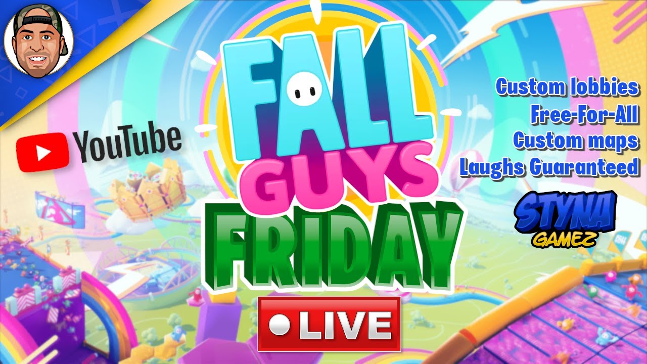 JUMP, TUCK & ROLL! Fall Guys Friday - YouTube