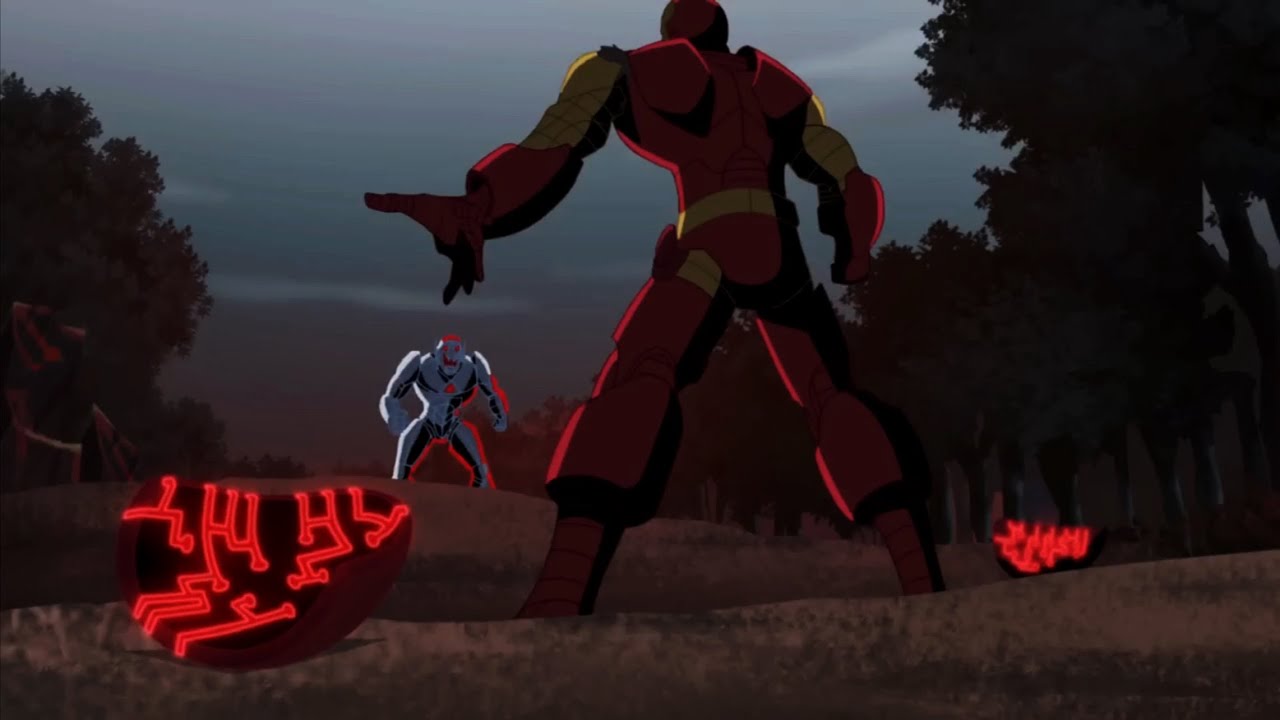 Ultron Captures Iron Man | Next Avengers: Next Heroes Of Tomorrow - YouTube