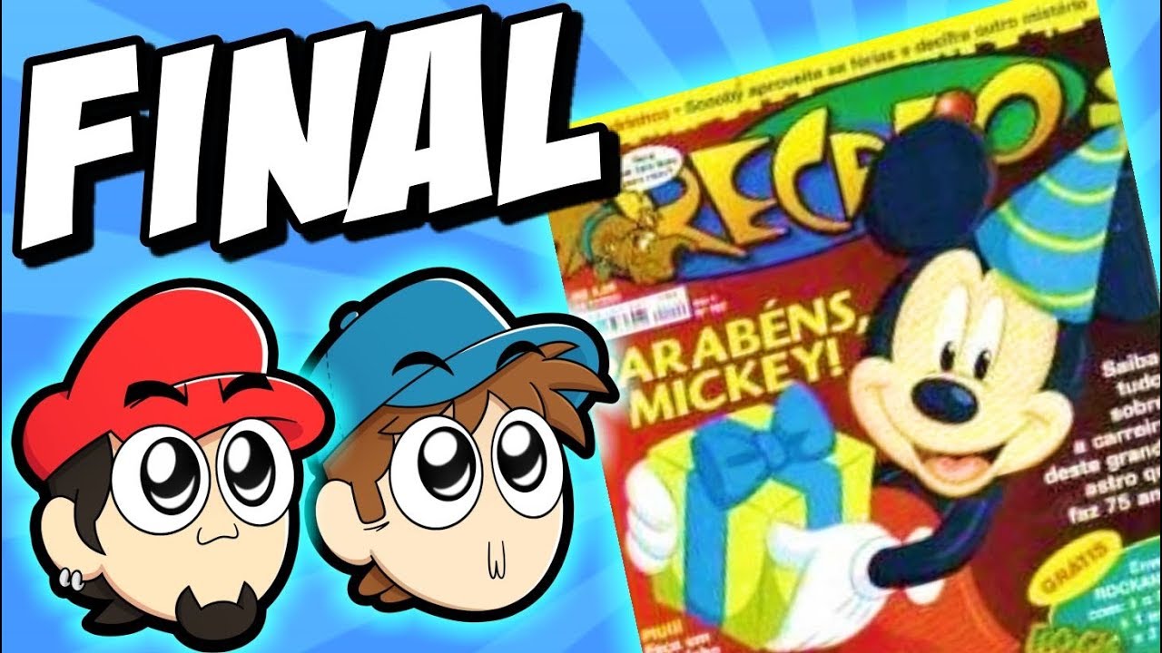 LEMBRANDO DA REVISTA RECREIO - Mickey Mania #4 - YouTube