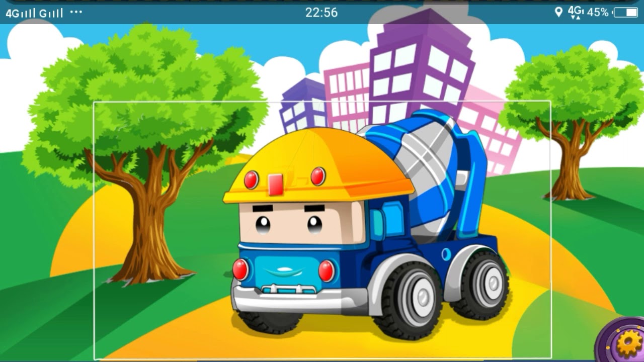 Robocar Poli Puzzle Games - YouTube
