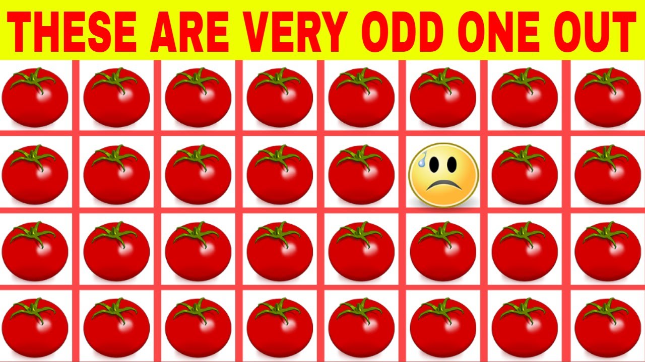 Can You Find the Odd Object Out in These Pictures? | Find The Odd Emoji ...