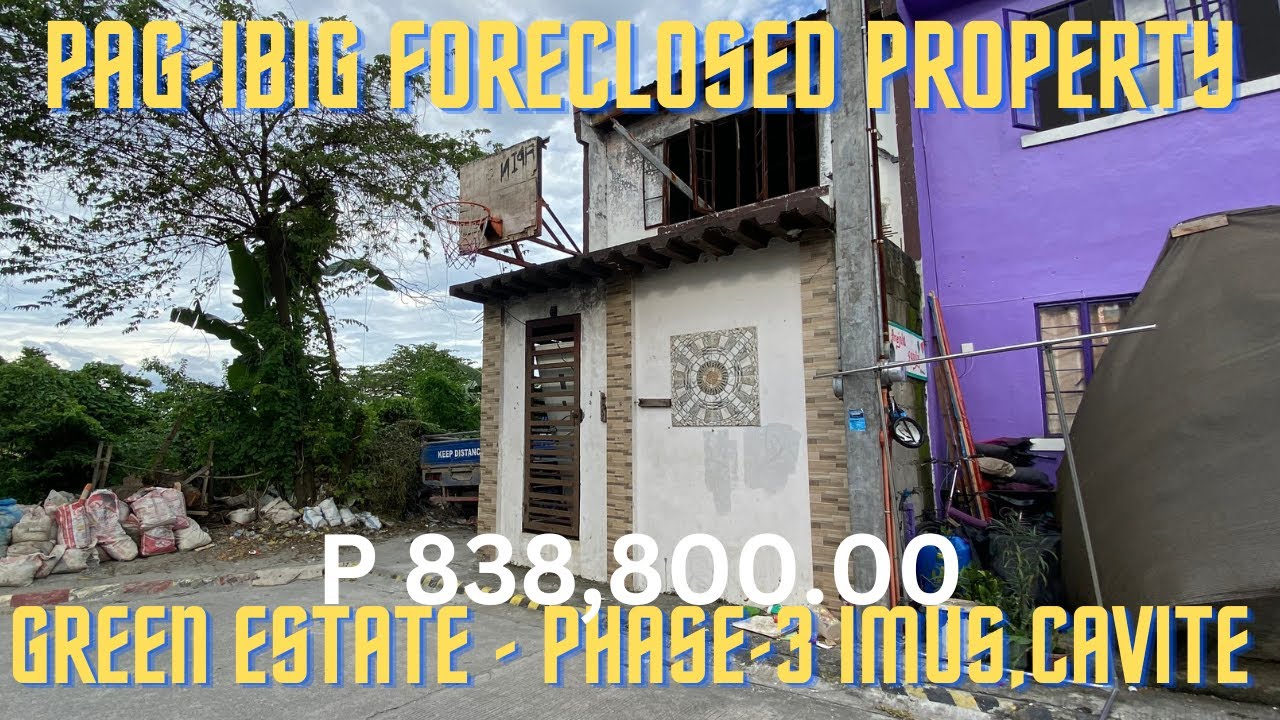 GREEN ESTATE PHASE 3 / MURANG BAHAY / PAGIBIGFORECLOSED - YouTube