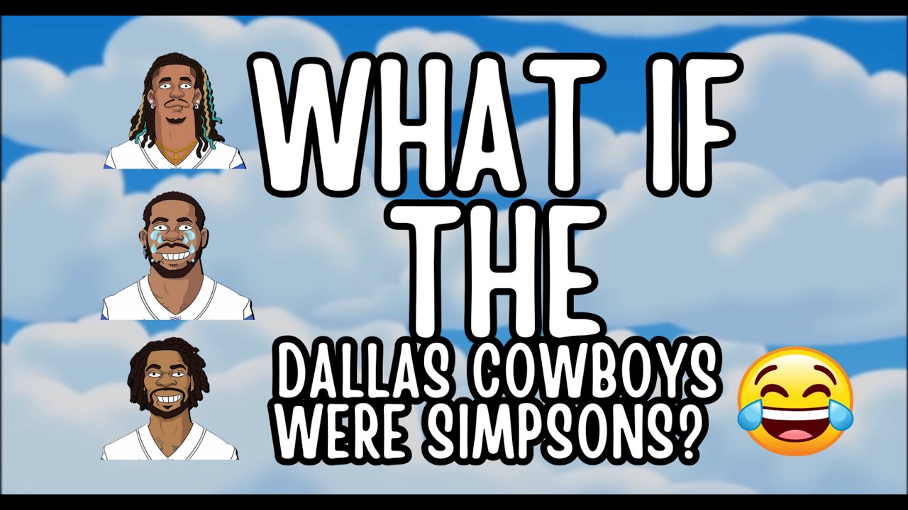 Dallas Cowboys As Simpsons Characters - YouTube