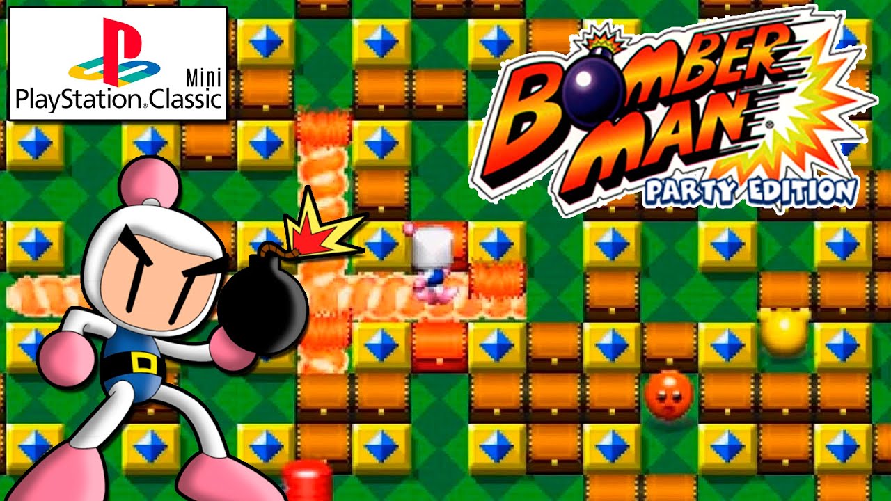 Bomberman Party Edition (PlayStation Classic Mini) - YouTube