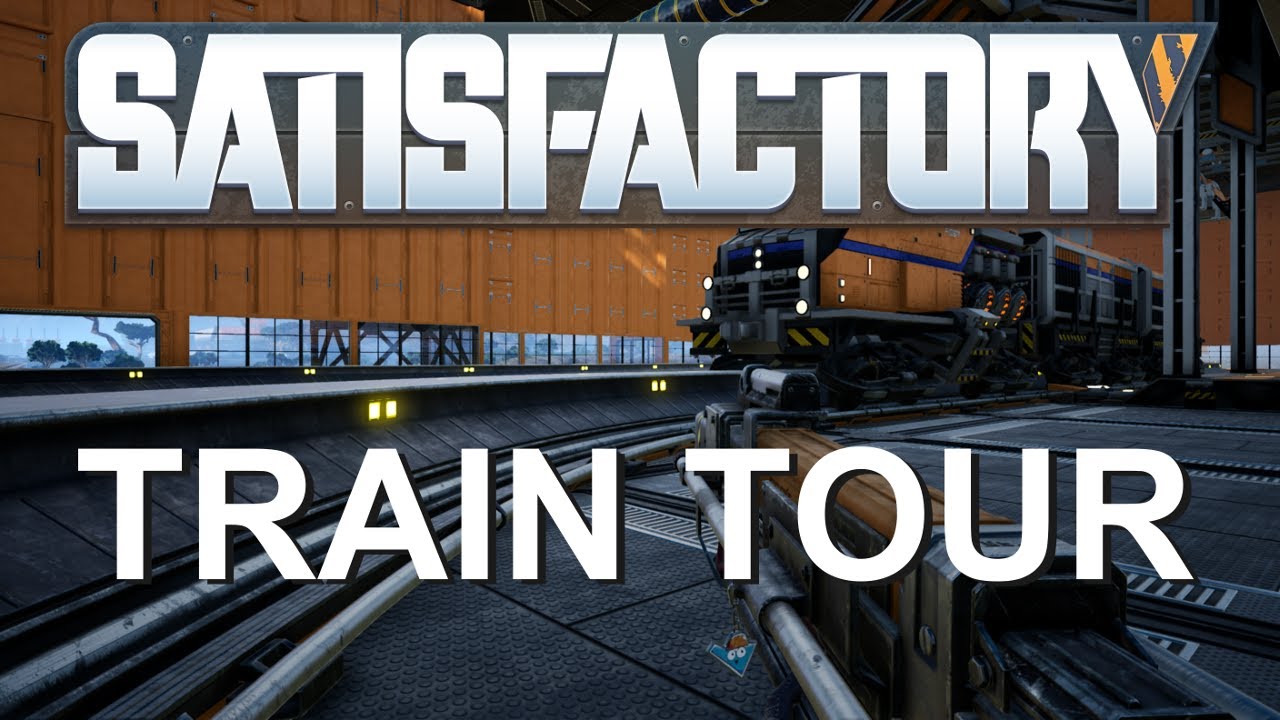 [Satisfactory] World Train Tour - YouTube