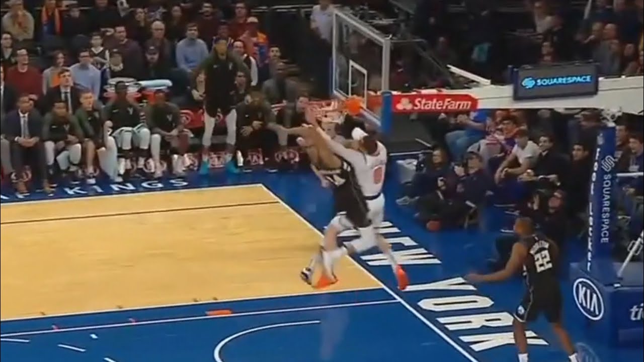 Mario Hezonja DUNKS ON GIANNIS ANTETOKOUNMPO THEN STEPS ON HIM - YouTube