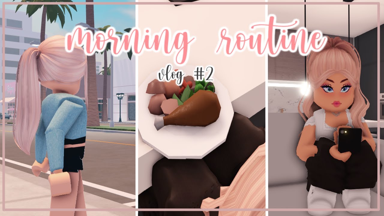 Morning routine! 🌥🤍// Cooking a new recipe- Berry Avenue (VOICED) - YouTube