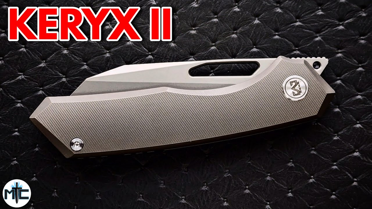 Miguron Keryx 2 M390 Folding Knife - Overview and Review - YouTube