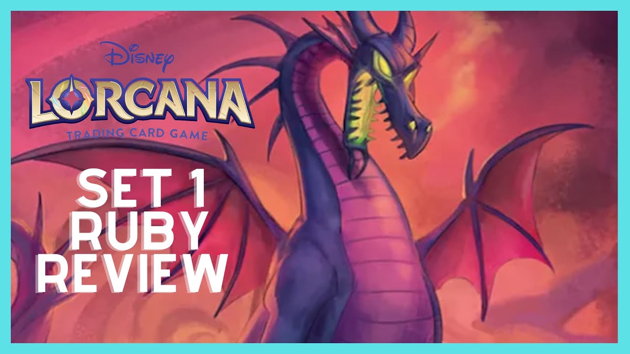 Disney Lorcana | Set 1 Ruby Review - YouTube