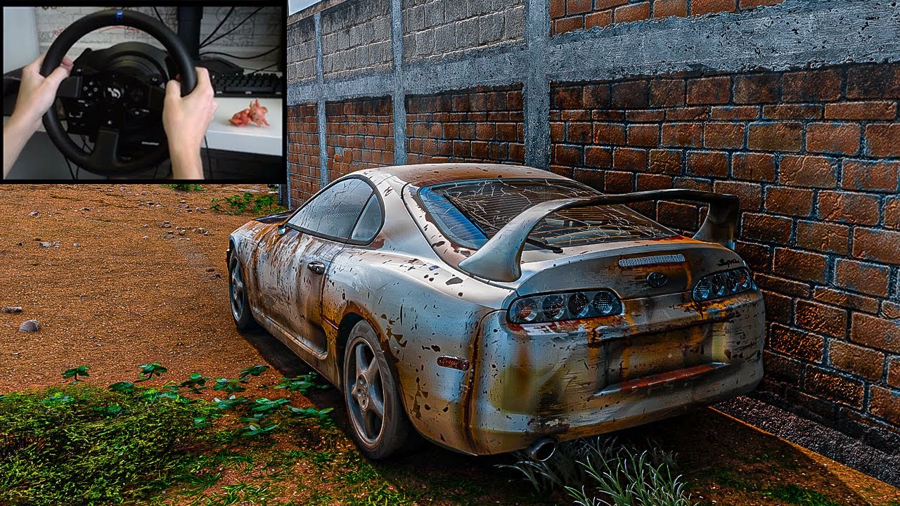 Rebuilding Toyota Supra RZ - Forza Horizon 5 | Steering Wheel Gameplay ...