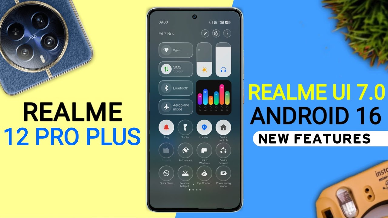 Realme 12 Pro Plus Realme Ui 7.0 Android 16 Update | 20+ New Features ...