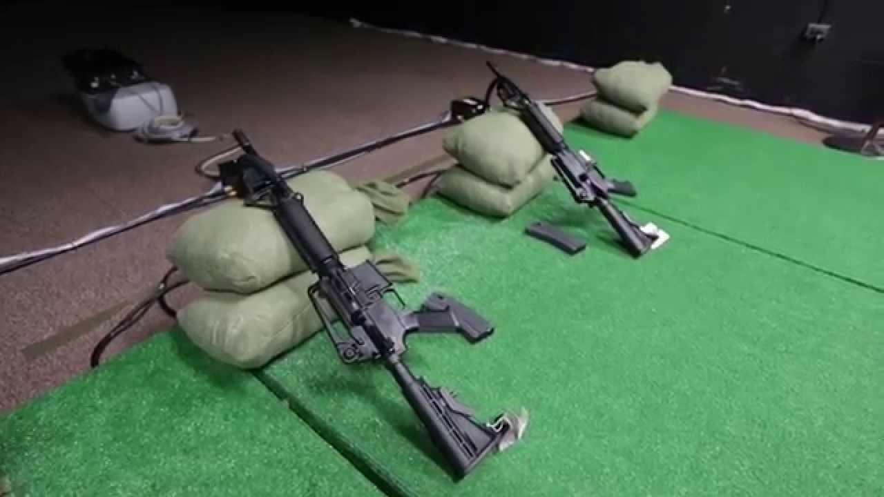 ECU ROTC Simulation in Christenbury Gym - YouTube