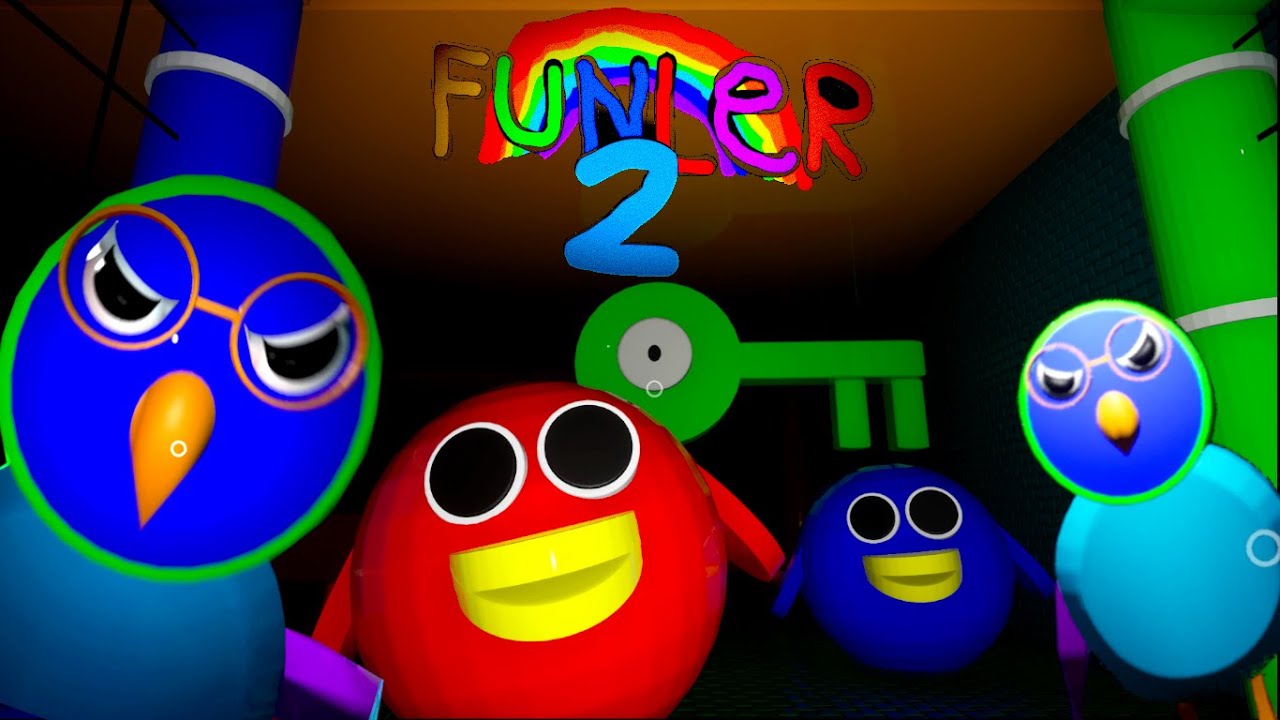 FUNLER 2!! |Mascot Horror| full game walkthrough + ending. - YouTube