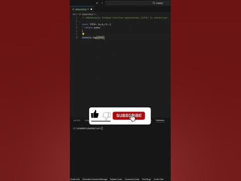 IIFE in javascript #javascript#shorts🙄🙄 - YouTube