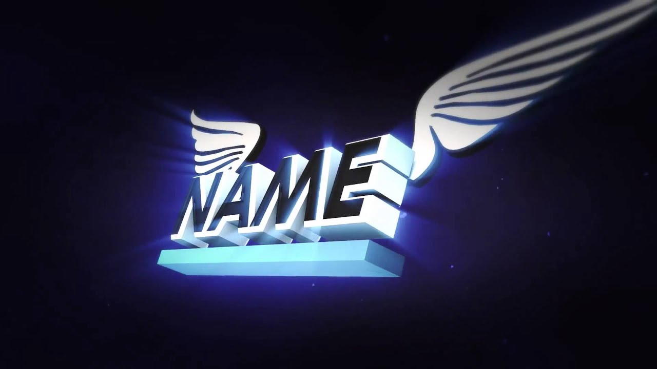 Amazing 3D Wings Intro Template - YouTube