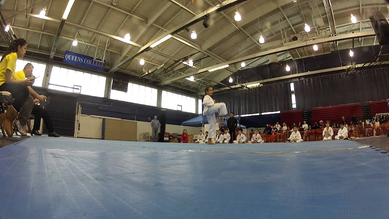 Cho's Taekwondo NY Sport TKD Championship Nicole Troche TaeGeuk 6 - YouTube