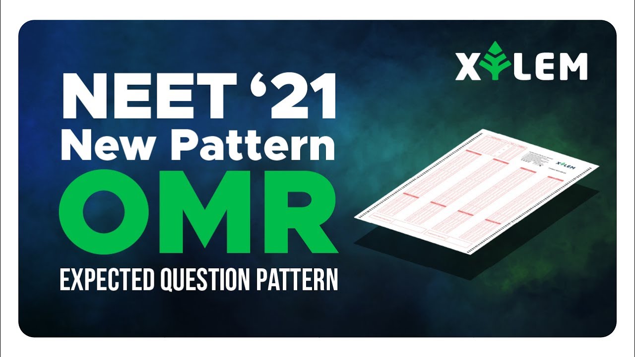 EXPECTED OMR PATTERN | UPDATED PATTERN FOR NEET 2021 | Dr.ANANTHU S ...