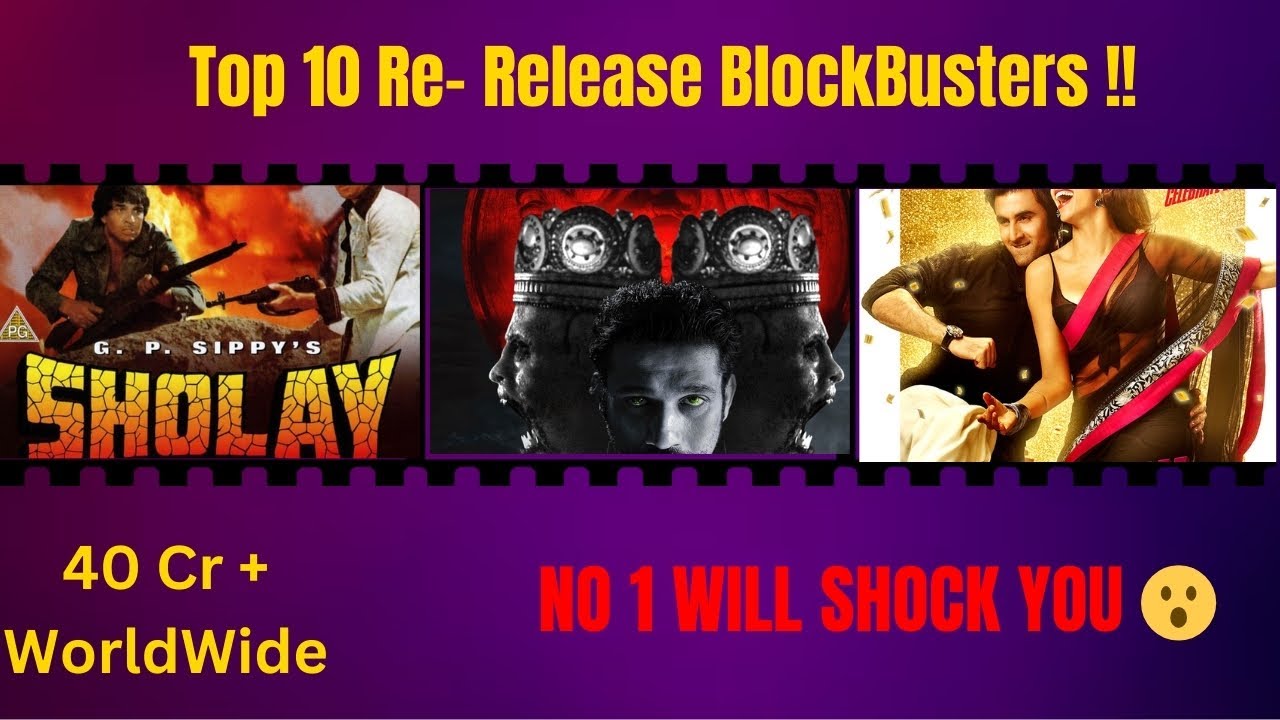 Top 10 Blockbuster Re-Releases in Indian Cinema | Box Office Hits - YouTube