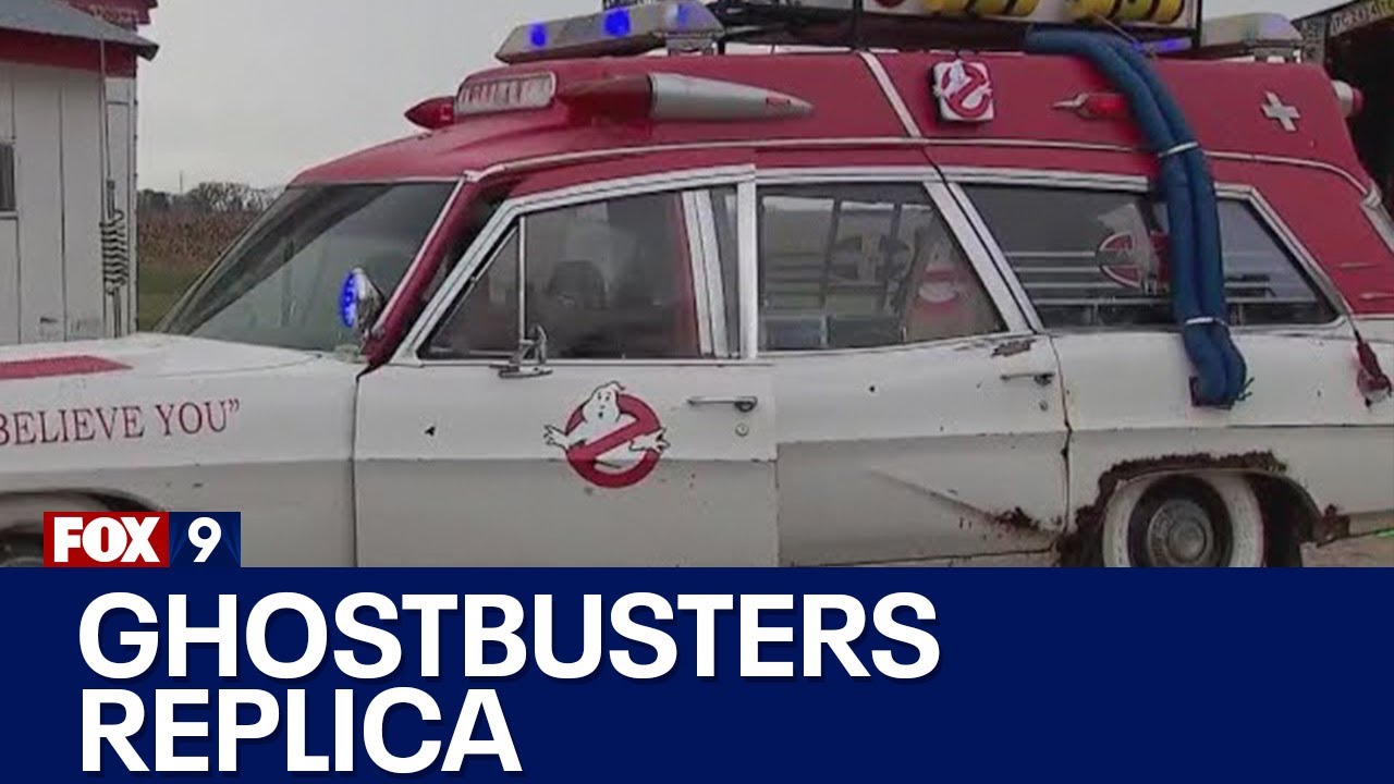 Minnesota man replicates Ghostbusters ambulance - YouTube