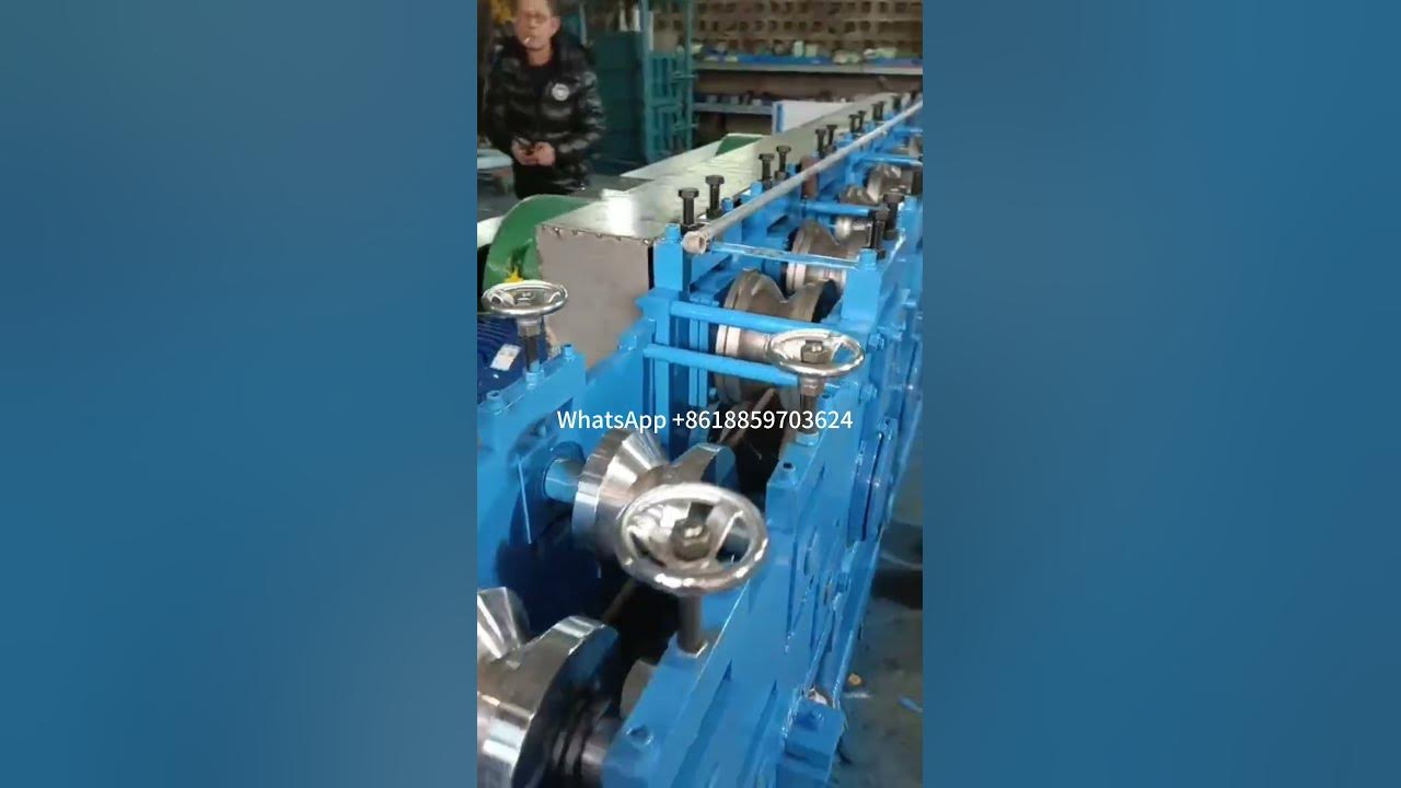 Станок для профильной трубы применяется для проката трубы круглого ...