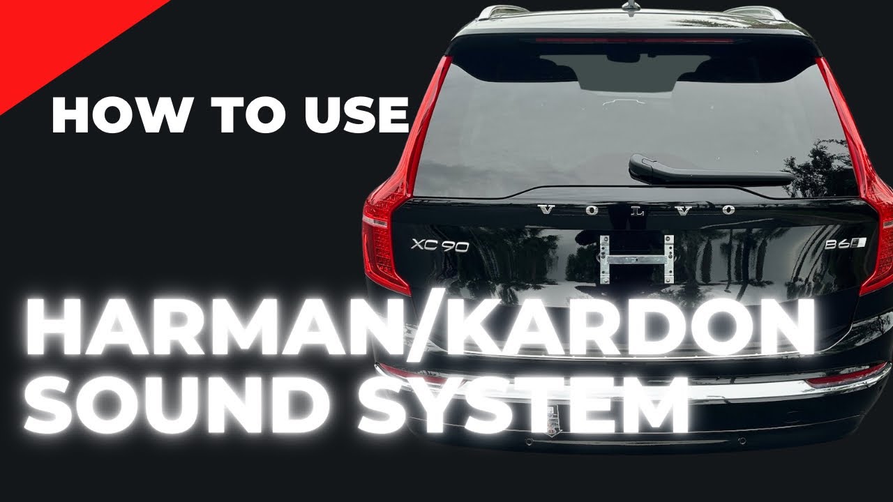 How To Use Harman/Kardon Sound System - YouTube
