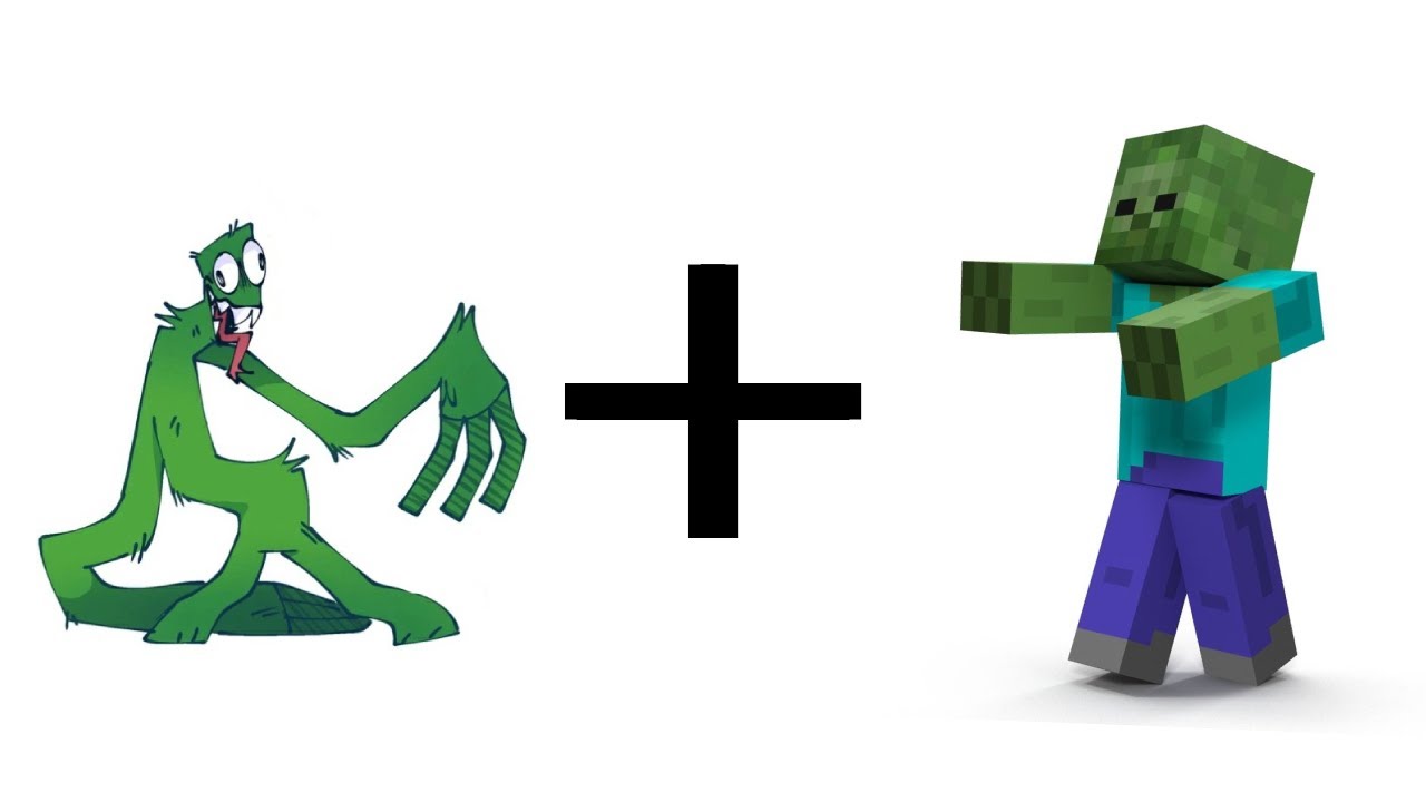 Green + MINECRAFT ZOMBIE = ??? (Roblox Rainbow Friends Animation) - YouTube