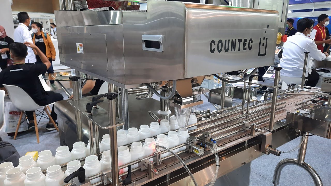 ALL Pack Indonesia - COUNTEC DMT-60T Pills Counting Machine - YouTube
