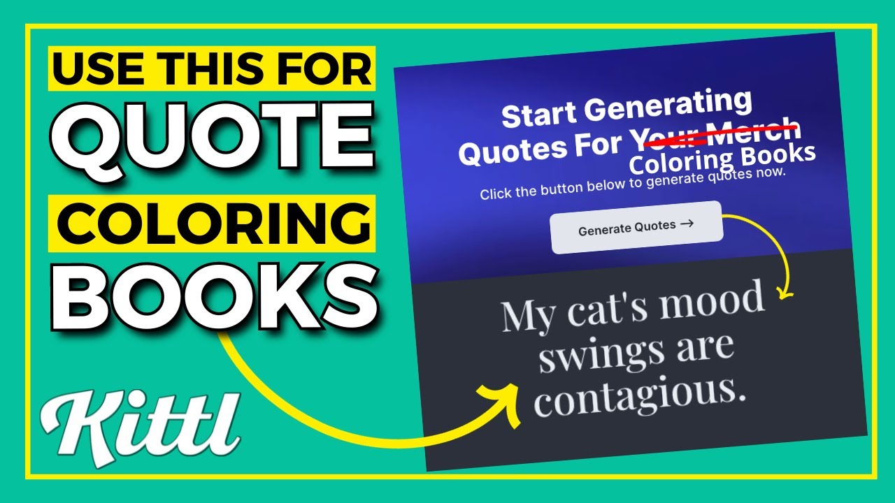 Kittl Quote Generator: Spark Endless Inspiration Instantly! - YouTube