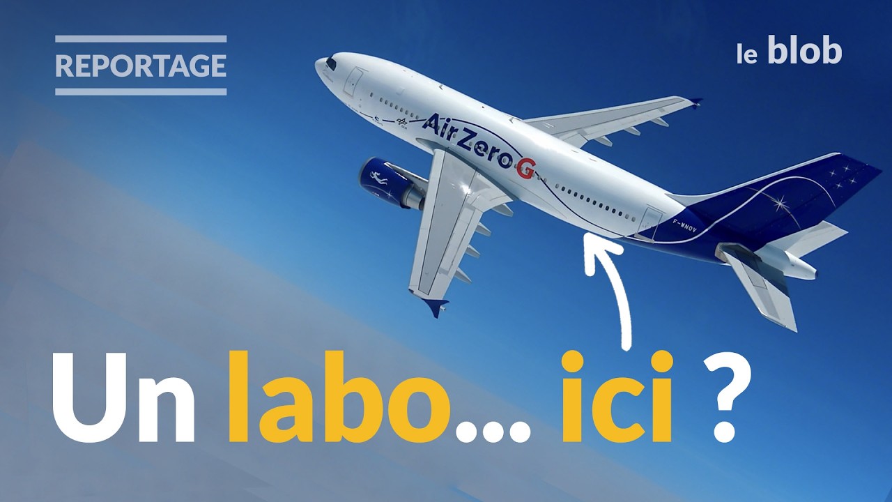 Embarquez au coeur d’un vol parabolique pour découvrir des expériences ...