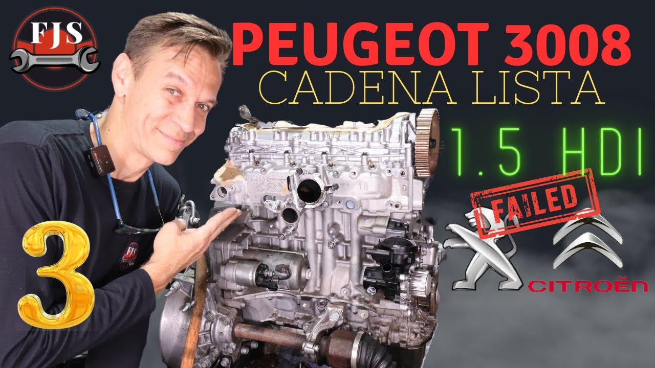 PEUGEOT 3008 Avería grave de motor DV5 1.5 Hdi Solución. - YouTube