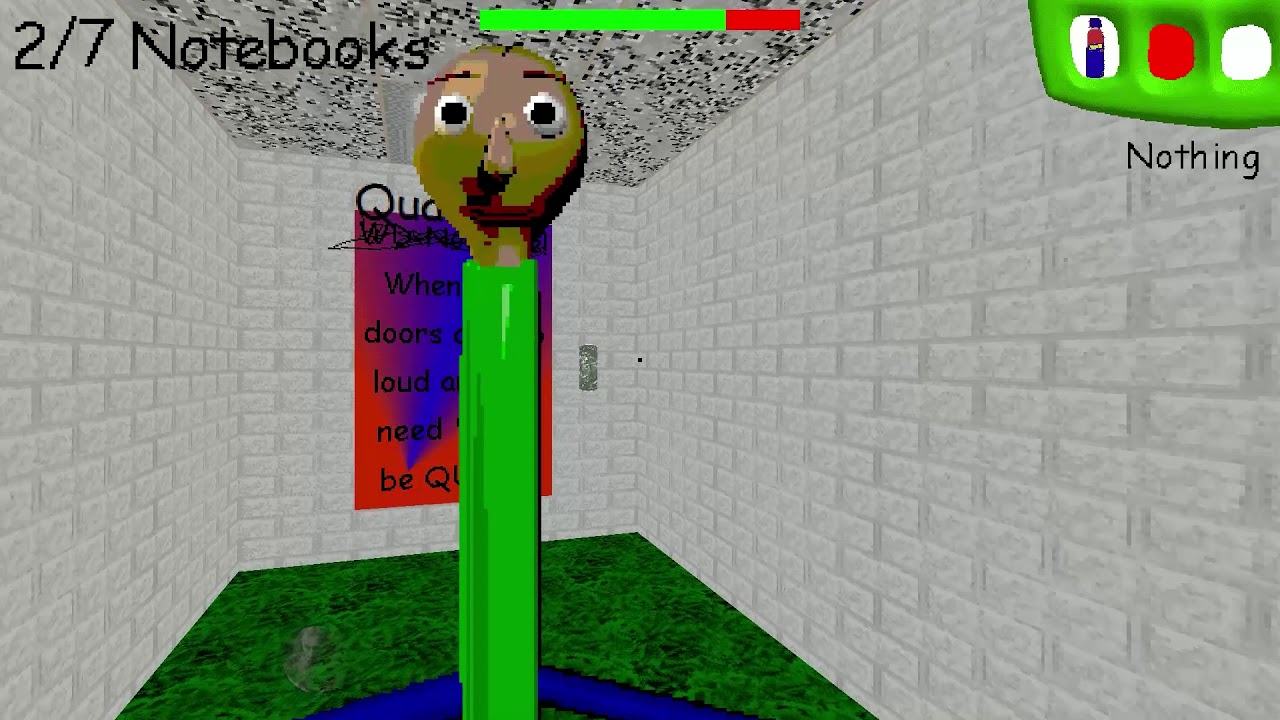 Gotta sweep's swapped basics [Baldi's Basics Mod] - YouTube