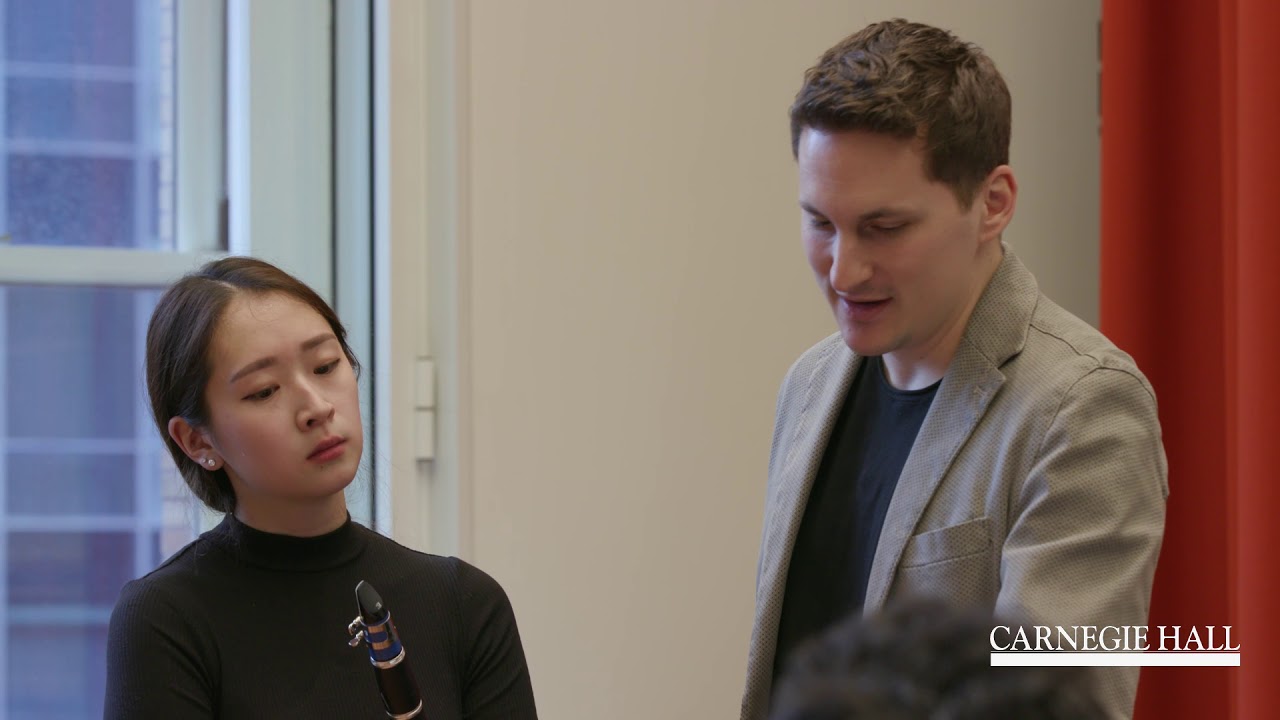 Clarinet Master Class with Daniel Ottensamer: Schumann’s Fantasiestücke ...