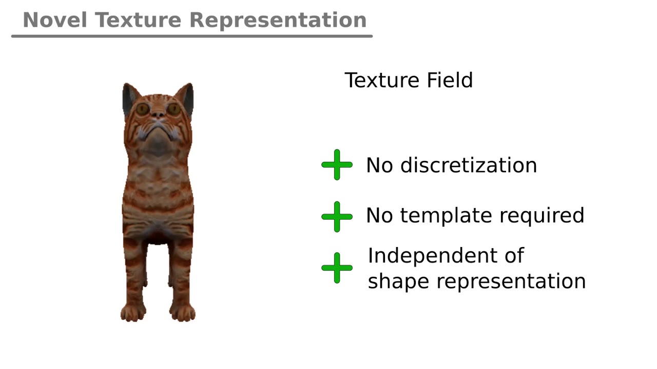 Texture Fields: Learning Texture Representations in Function Space ...