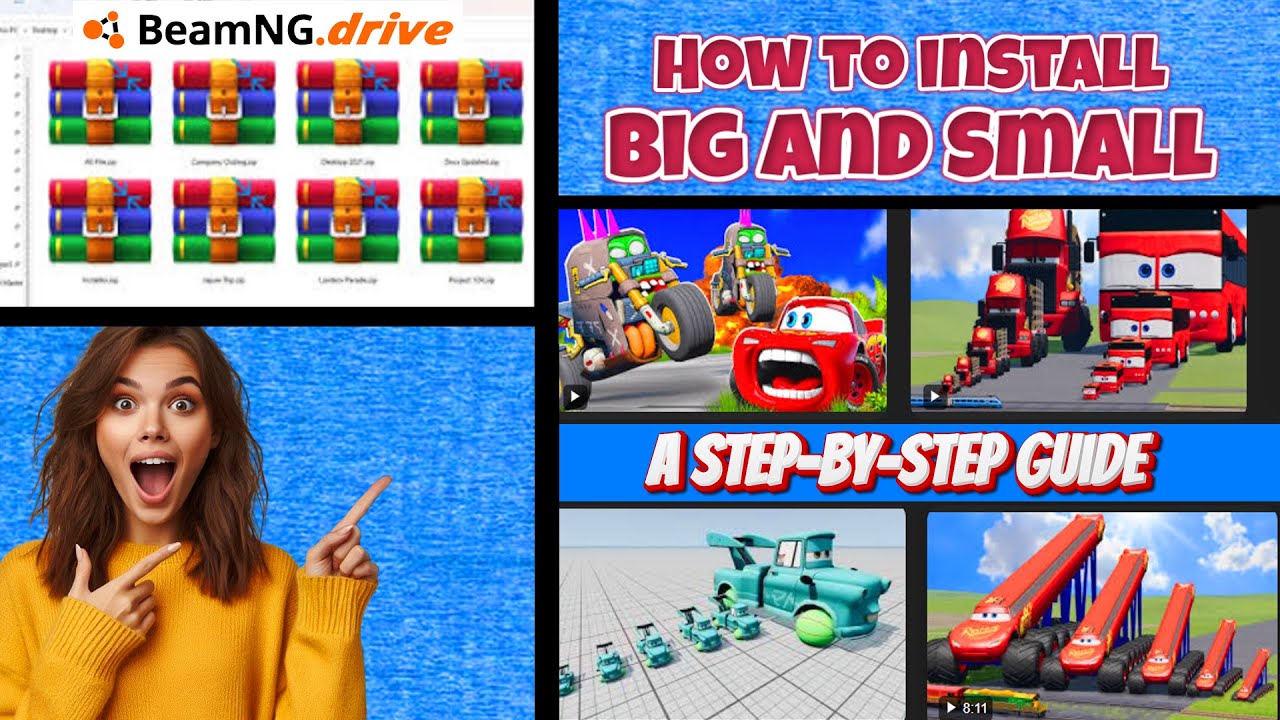 "How to Install Big and Small Cars Mod in BeamNG.drive: A Step-by-Step ...