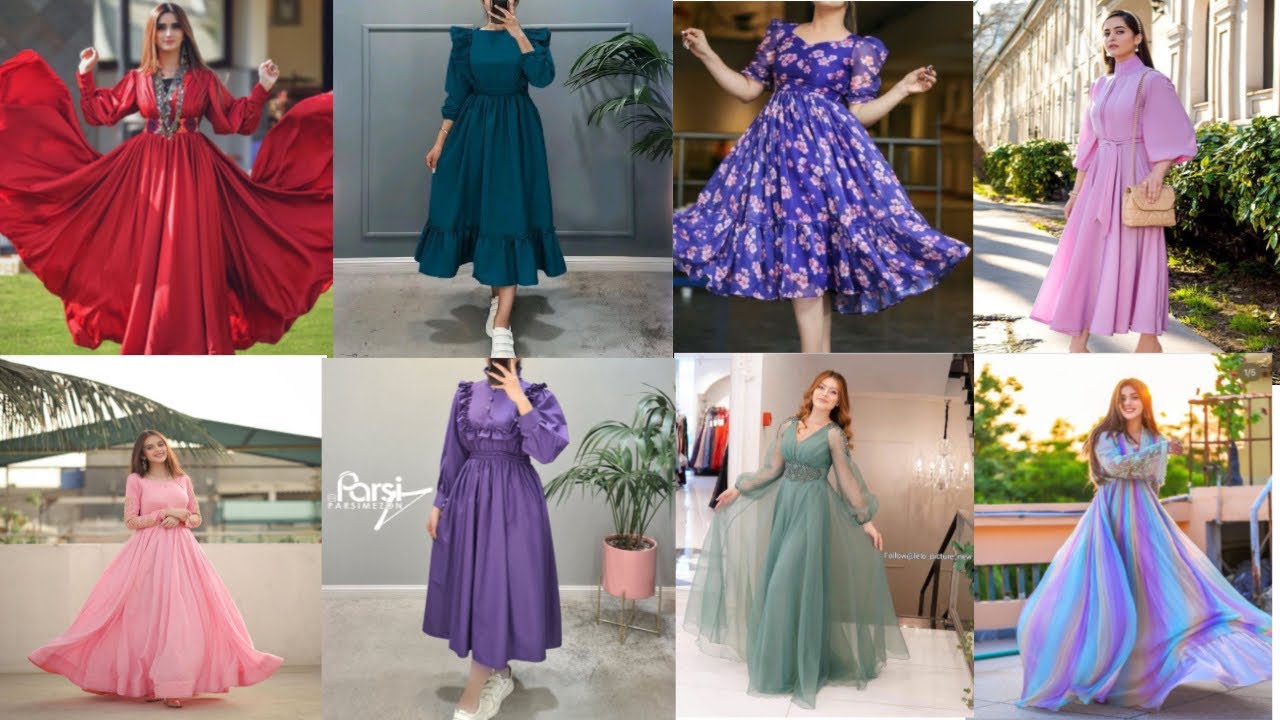 New trendy long frock designs 2022/lawn long frocks/casual long frock ...