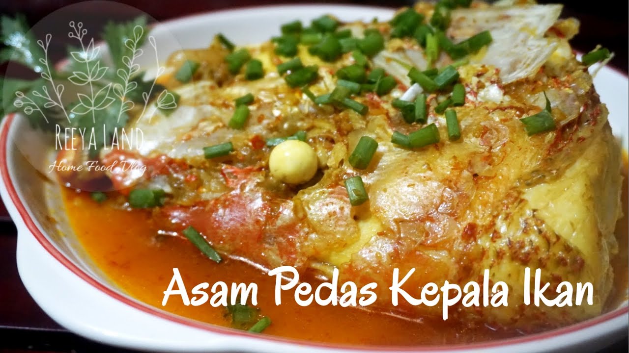Sour and Spicy Fish Head Soup | Asam Pedas Kepala Ikan - YouTube