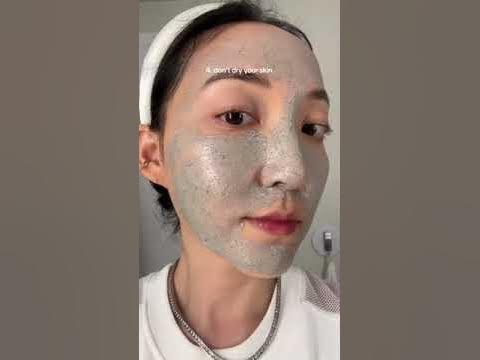 step by step guide to use clay masks the right way #facemask - YouTube