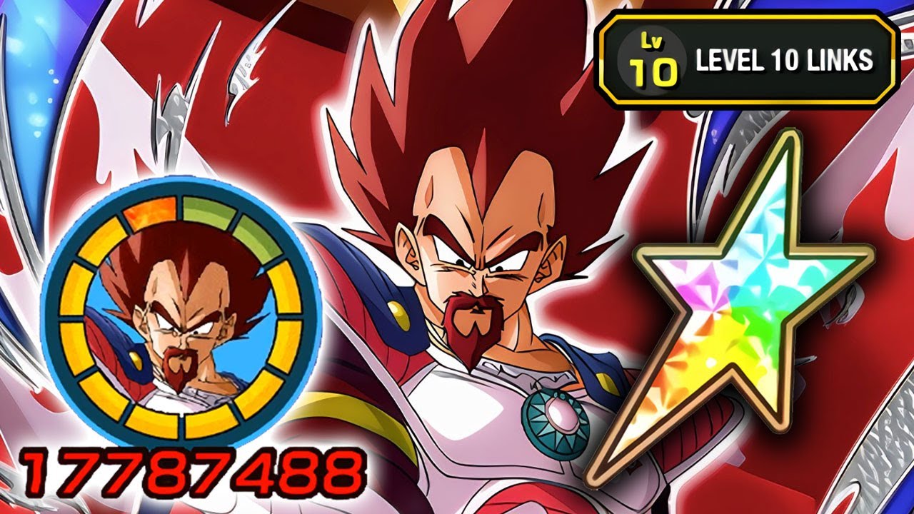 100% NEW AGL KING VEGETA LEVEL 10 LINKS SHOWCASE! Dragon Ball Z Dokkan ...
